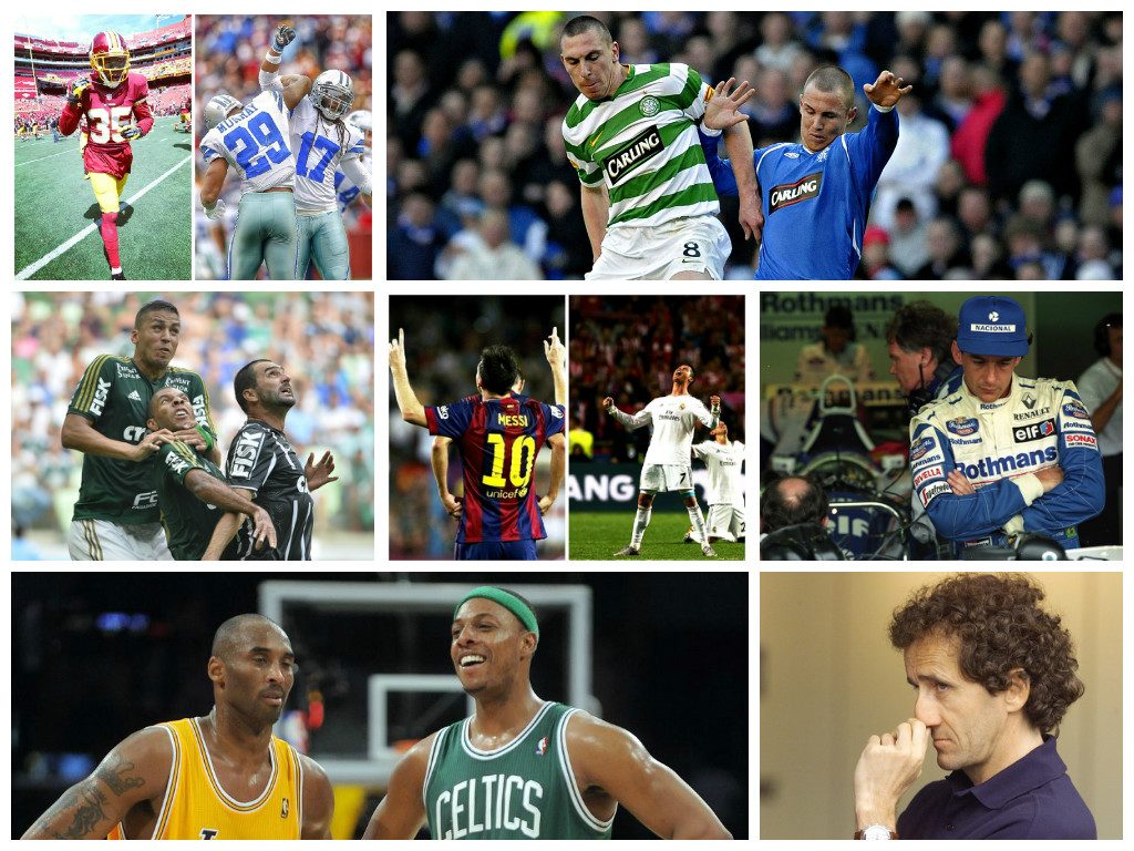 De que lado você está? Relembre dez grandes rivalidades do esporte ...