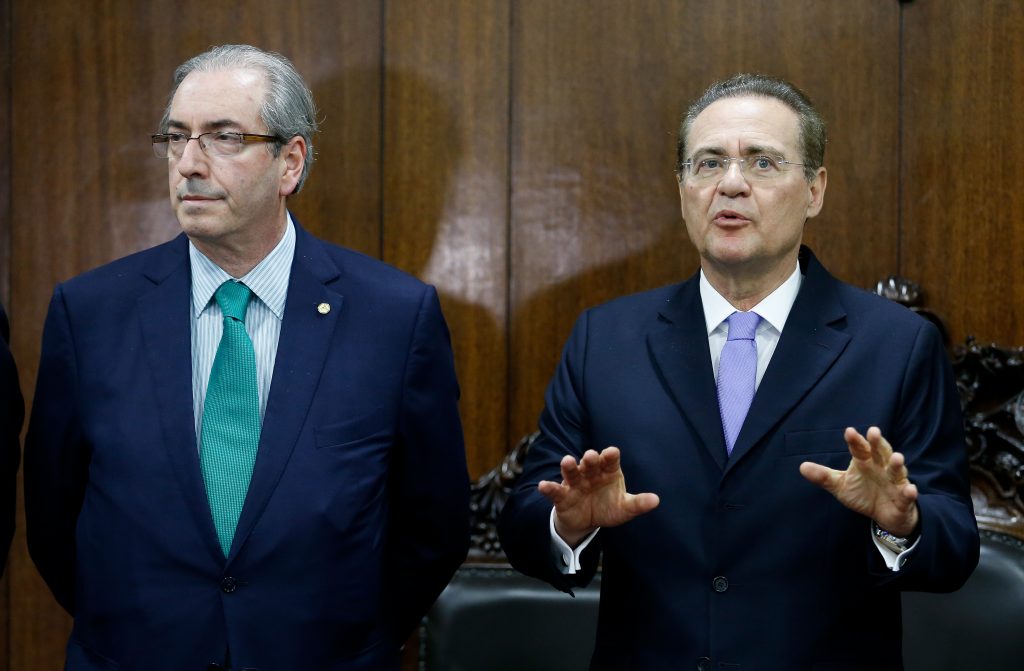 Renan diz que Cunha pode acabar sendo preso por manobras, segundo ...