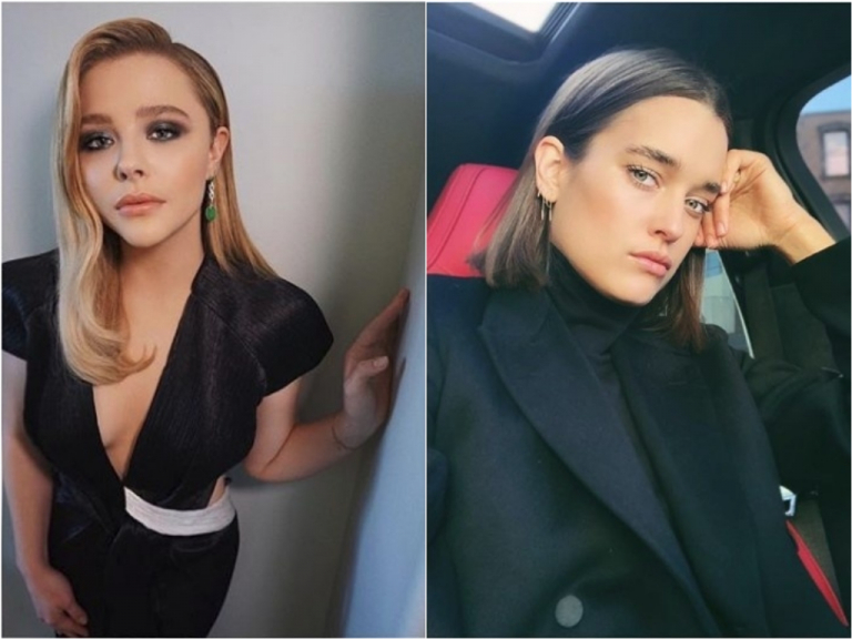 Atriz Chloe Grace Moretz é vista aos beijos com modelo Kate Harrison ...