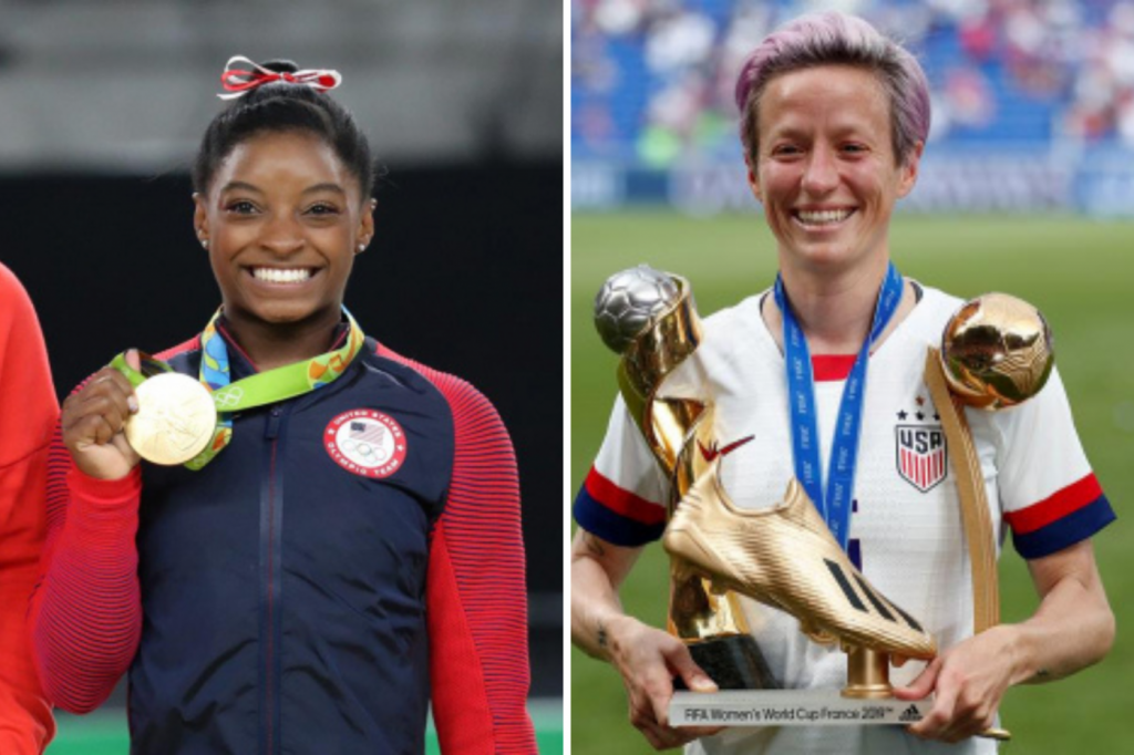 Simone Biles e Megan Rapinoe receberão Medalha da Liberdade nos EUA ...