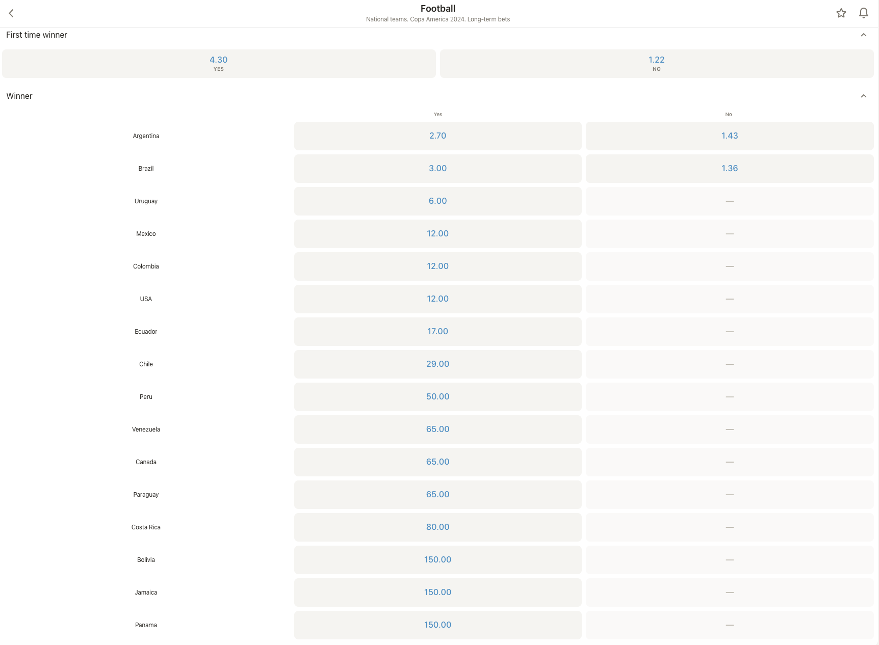 Quem é seu favorito: Brasil ou Argentina? Parimatch oferece margem 0% e ...