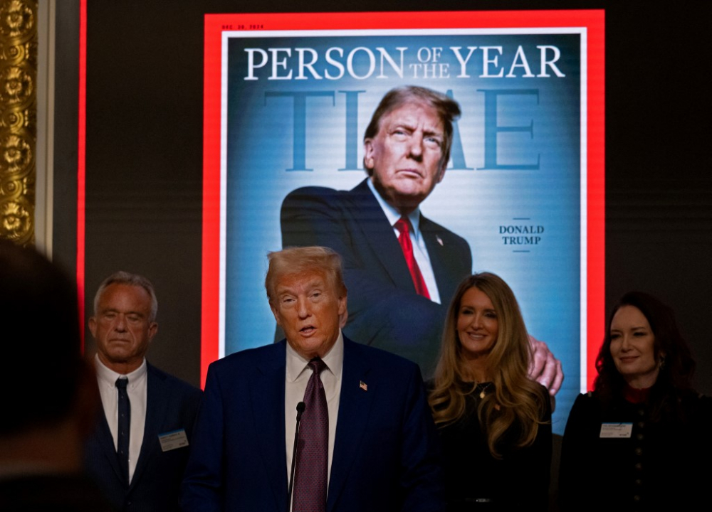 Donald Trump é escolhido pela revista Time como personalidade do ano ...