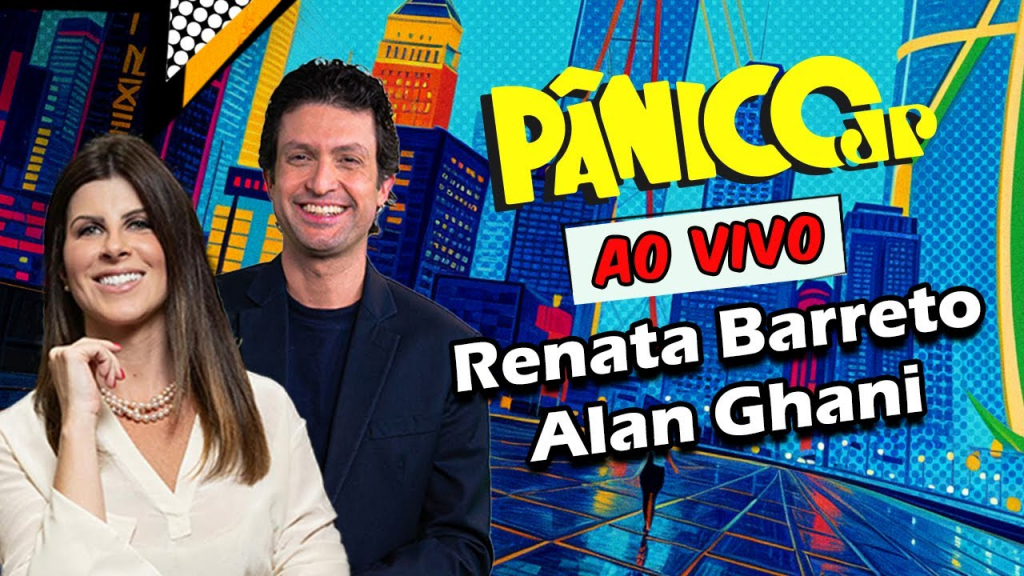RENATA BARRETO E ALAN GHANI | PÂNICO – 17/02/2025 | Jovem Pan