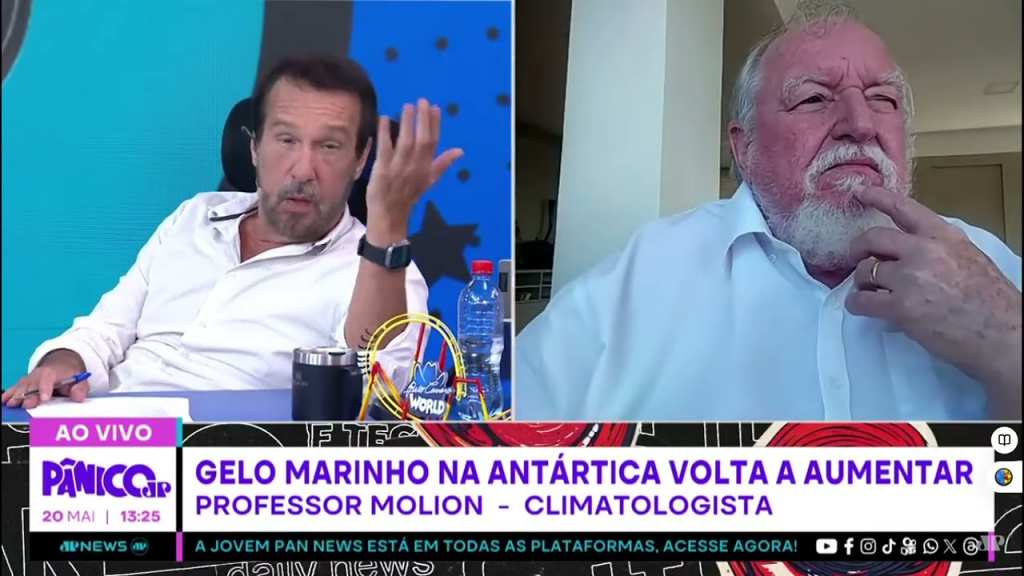 Um Papo Fora Eixo com o Professor Molion – Programa Pânico – Jovem Pan ...